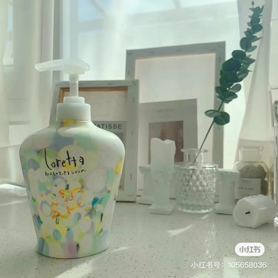 日本本土采购loretta洗发水洛丽塔舒适头皮清洁丰盈蓬松600ml