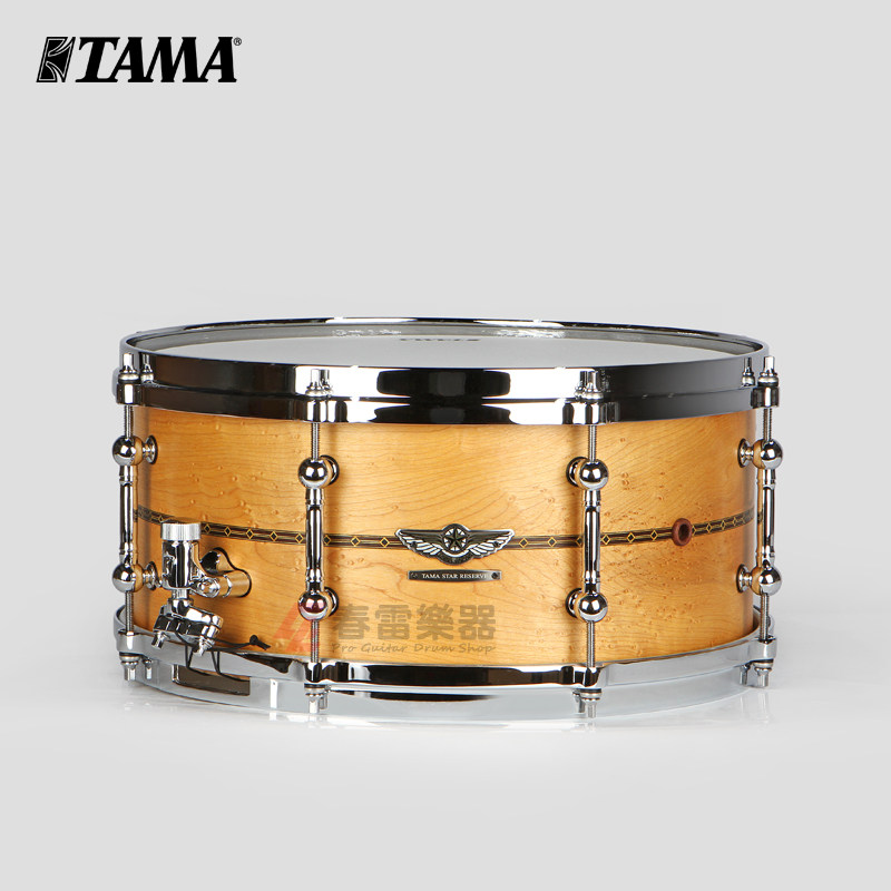TAMA STAR Reserve LTD Sold鸟眼枫14x6.5英寸TLRBM1465S-OBE军鼓_虎窝淘
