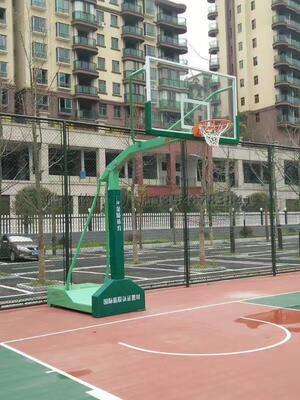 11222金陵篮球架移动式单臂篮球架YDJ-1带轮子