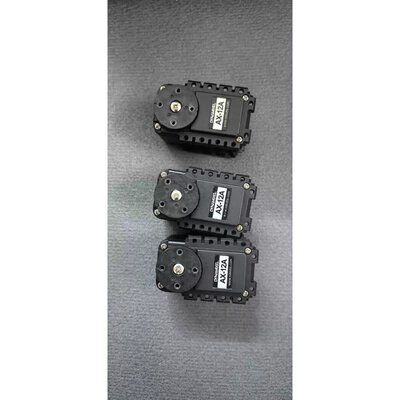 议价 Dynamixel AX-12A智能机器人舵机，黑色，拆机货
