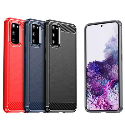 三星S20 Ultra|SM-G9880/G988F/W/N/U/B拉丝软硅胶防摔全包手机壳保护套