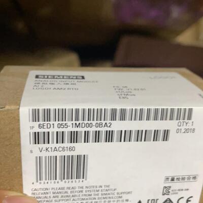 议价6ED1055-1MD00-0BA2 模拟输入模块 LOGO AM2 RTD维修