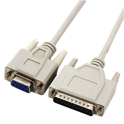数据线db9/db25孔转电脑连接
