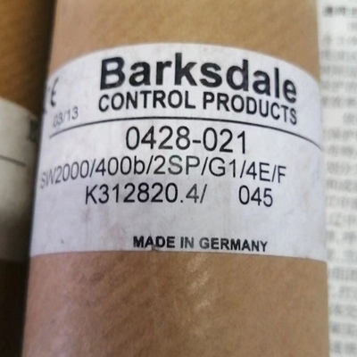 议价 SW2000/400b/2SP/G1/4E/F，0428-021BARKSDALE压力开 K31282