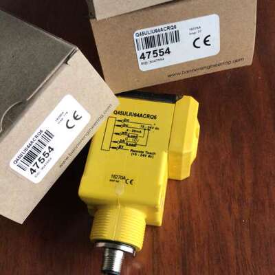 售前BANNER邦纳 Q45ULIU64ACRQ6 超音波感测器 Q45ULIU64BCRQ6