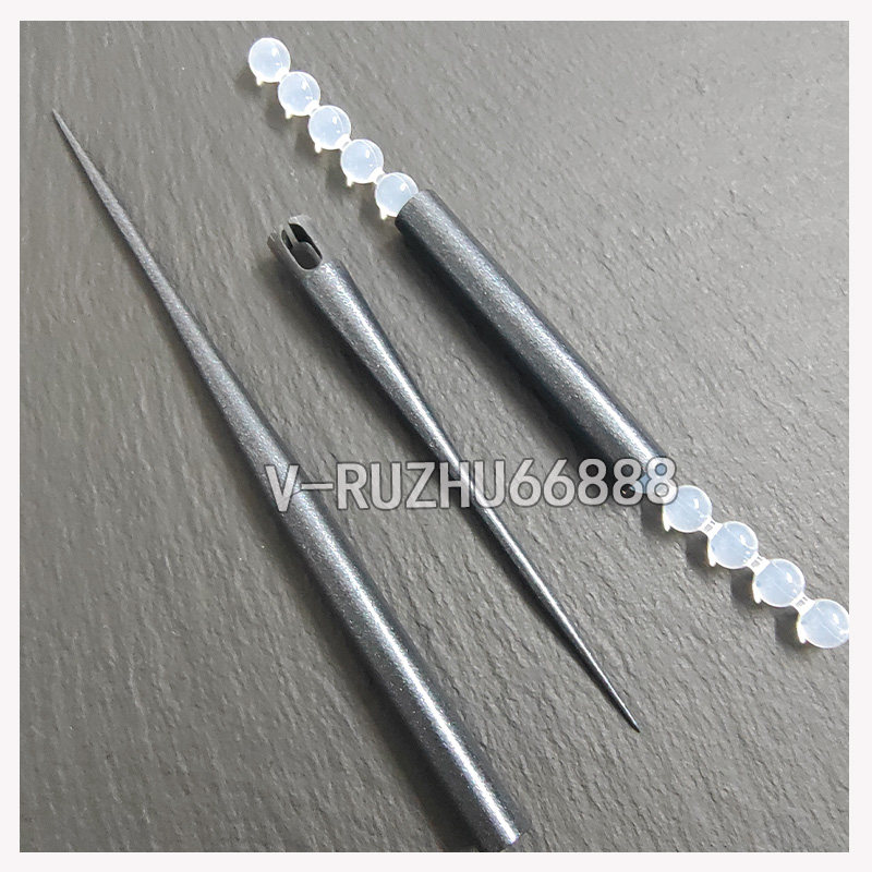 DIY自己男入串珠镶 工具半圈一圈专用分体套管师傅专用黑管