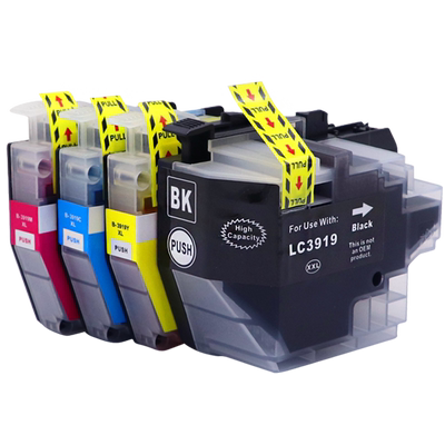 MAG适用兄弟打印机MFC-J3930dw墨盒MFC-3530dw J2730dw打印机墨水盒MFC-J2330dw一体机LC3919XL黑色彩色墨盒