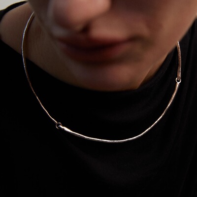 原创设计项链ABOAB925银厚镀金