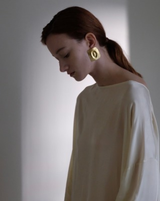 ABOAB极简925银肌理耳饰原创设计