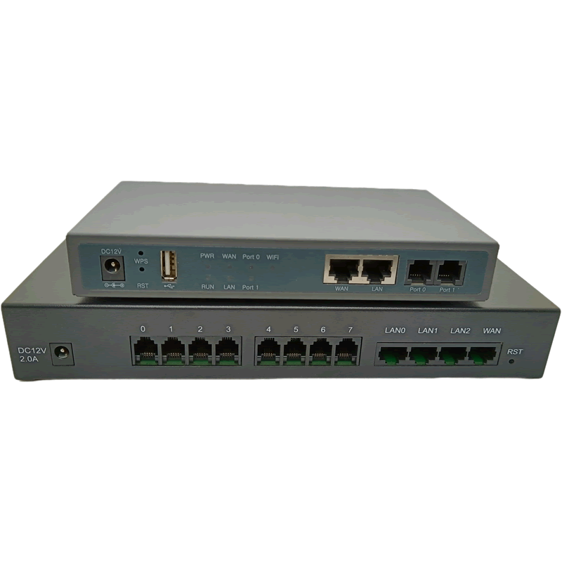 深简程控IP电话交换机10进100出