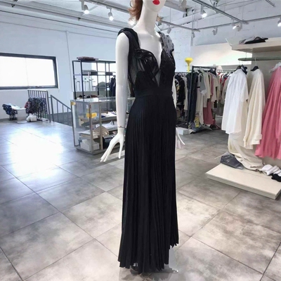 XS-S穿 VICTORIA BECKHAM 个性肌理感洋装连衣裙 2220