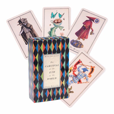 简约超现实主义末日狂欢塔罗牌 carnival at end of world tarot