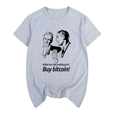 Buy Bitcoin 比特币 男女 短袖 T恤