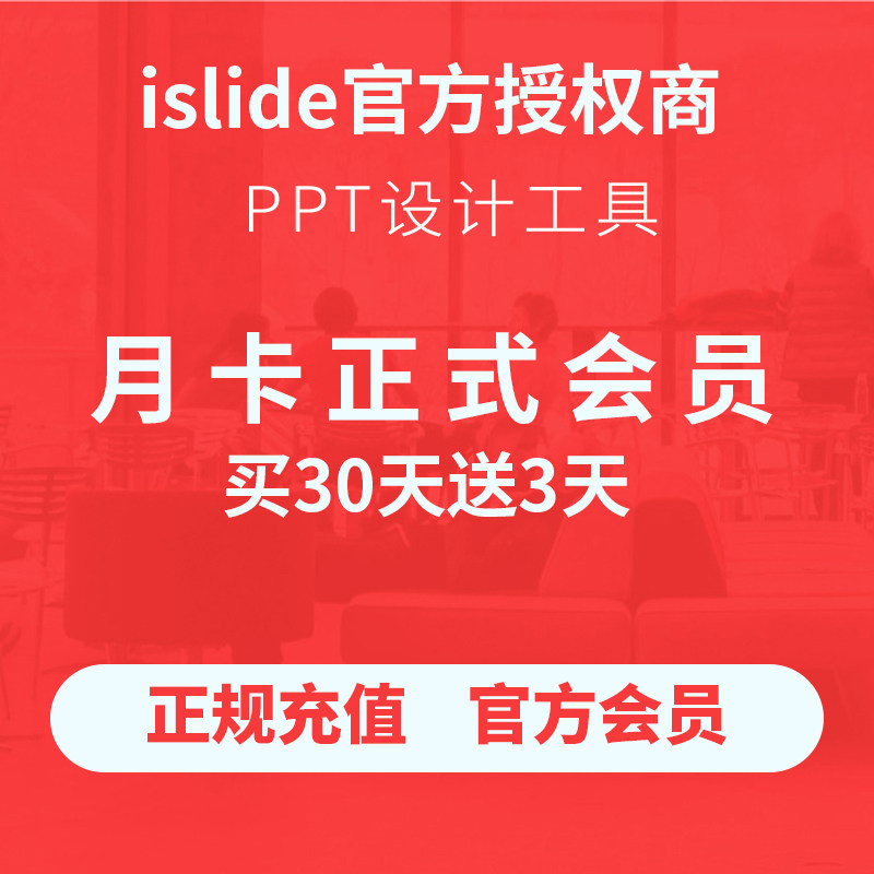 islide会员PPT插件vip会员卡模板素材制作排版设计兑换码优惠码_虎窝淘