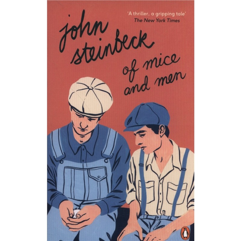 预售英文原版 Of Mice and Men人鼠之间诺贝尔奖青少年课外阅读小说企鹅经典名著文学小说书籍_虎窝淘