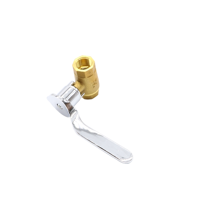 永德信铝手柄灶前阀黄铜