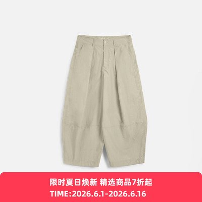 YMC DEADBEAT TROUSER 男装有机棉混纺阔腿裤