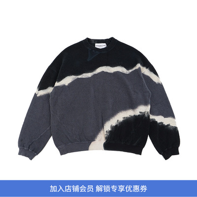 NOMA TEXTILE Hand Dye Twist Sweat 手工扎染圆领卫衣
