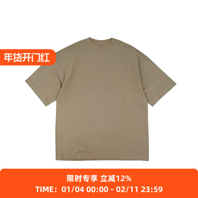 N.HOOLYWOOD 2PACK T-SHIRT 军事系列宽松圆领短袖T恤 两件装