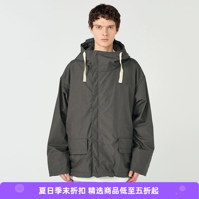 nanamica Hooded Deck Jacket 男女款机能性面料宽松廓形连帽夹克