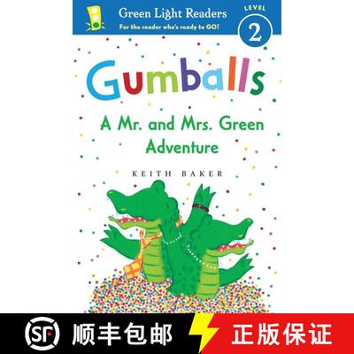【3-4周达】Gumballs: A Mr. and Mrs. Green Adventure [9780544236097]