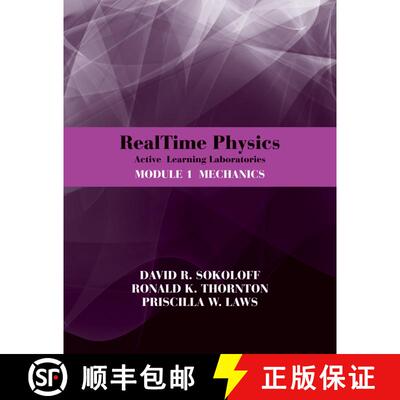 【3-4周达】Realtime Physics Active Learning Laboratories Module 1 Mechanics [Wiley物理和天文] [9780470768921]