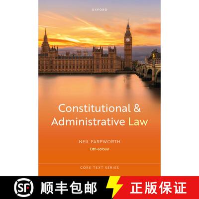 【3-4周达】Constitutional and Administrative Law [9780198929048]