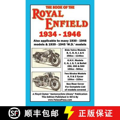 【3-4周达】Book of the Royal Enfield 1934-1946 [9781588501455]