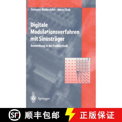 【3-4周达】Digitale Modulationsverfahren mit Sinusträger: Anwendung in der Funktechnik [9783540606222]