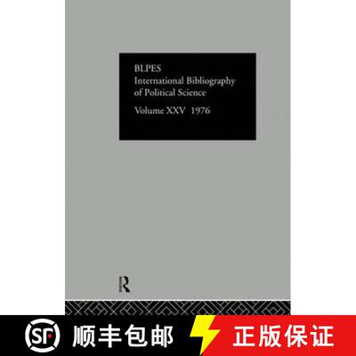 【3-4周达】Ibss: Political Science: 1976 Volume 25 [9780422808101]