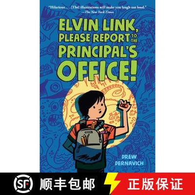 【3-4周达】Elvin Link, Please Report to the Principal's Office! [9781250791702]