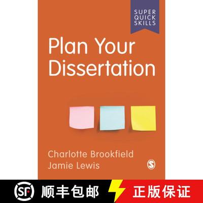 【3-4周达】Plan Your Dissertation (1) [9781529790825]
