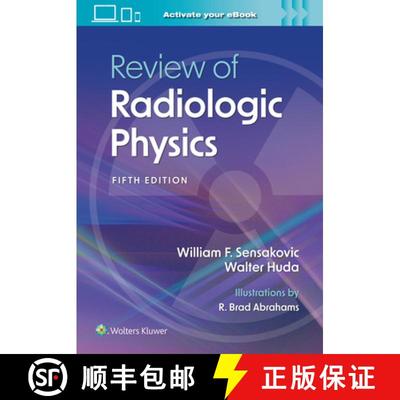 【3-4周达】Review of Radiologic Physics: Print + eBook with Multimedia [9781975199043]