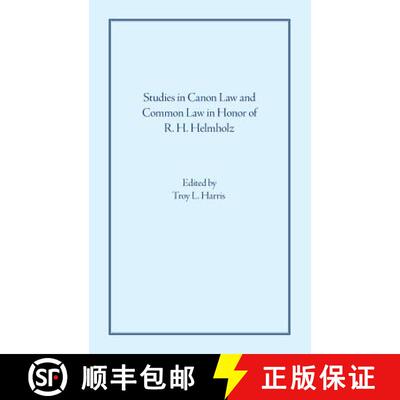 【3-4周达】精装 Studies in Canon Law and Common Law in Honor of R. H. Helmholz [9781882239238]