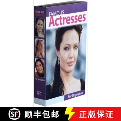 【3-4周达】Famous Actresses Box Set: Angelina Jolie, Renee Zellweger, Julia Roberts [9781894864459]