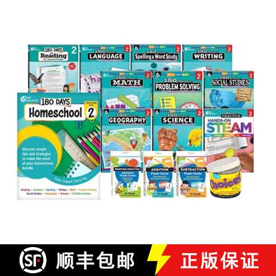 预订 180 Days(TM): Homeschool Grade 2 Set: Every Subject, Every Day [9798330933242]