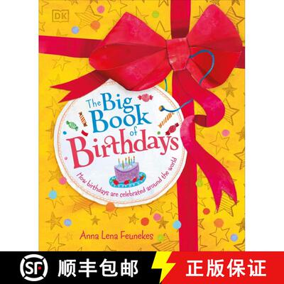 预订 精装 The Big Book of Birthdays: How Birthdays are Celebrated Around the World [9780593970645]
