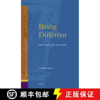 预订 Being Different: More Neoplatonism After Derrida [9789004261402]
