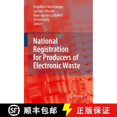 【3-4周达】精装 National Registration for Producers of Electronic Waste [9783540927457]