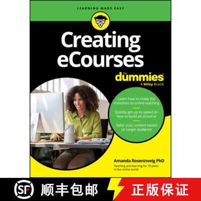 【3-4周达】Creating Ecourses for Dummies [9781394224975]