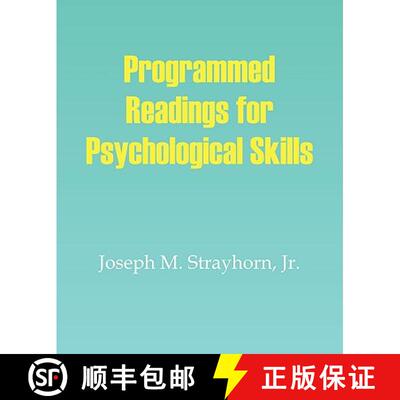 【3-4周达】Programmed Readings for Psychological Skills [9781931773010]