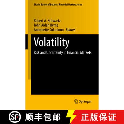【3-4周达】精装 Volatility : Risk and Uncertainty in Financial Markets [9781441914736]