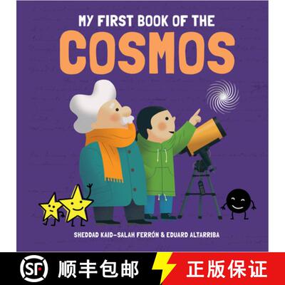 【3-4周达】精装 My First Book of the Cosmos [9781787080775]
