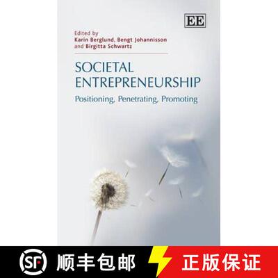 【3-4周达】精装 Societal Entrepreneurship - Positioning, Penetrating, Promoting: Positioning, Penetra... [9781781006320]