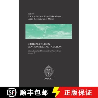 【3-4周达】Critical Issues in Environmental Taxation: Volume II: International Comparative Perspectiv... [9781904501190]