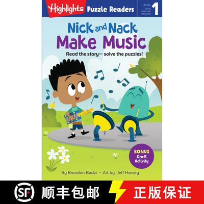 【3-4周达】精装 Nick and Nack Make Music [9781644724699]