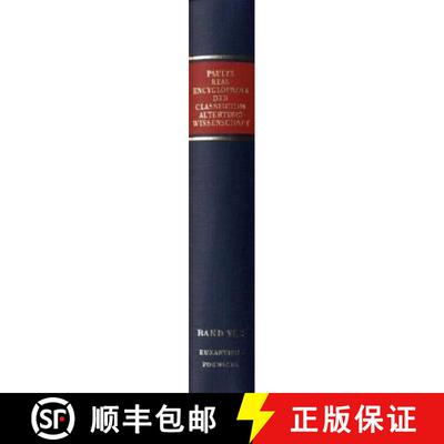 【3-4周达】Realencyclopädie der classischen Altertumswissenschaft: Erste Reihe.Band VI, 2: Euxantios... [9783476010223]