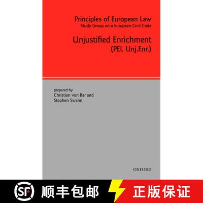 【3-4周达】Principles of European Law: Volume Six: Unjustified Enrichment [9780199229406]