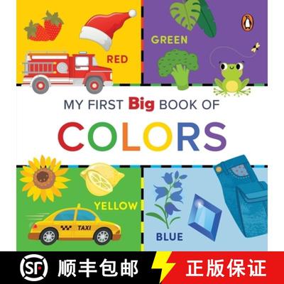 【3-4周达】My First Big Book of Colors : Illustrated Board Book of Colors for PreSchool Kids, Toddler... [9789815127416]