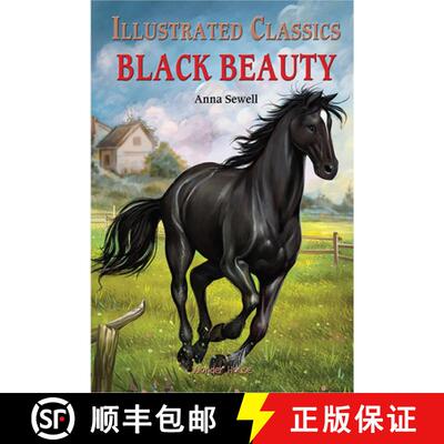 【3-4周达】精装 Black Beauty: Illustrated Abridged Children Classics English Novel with Review Questi... [9789389717914]
